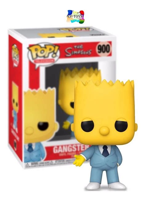 Funko Pop Gangster Bart 900 The Simpsons Serie Tv Mebuscar México