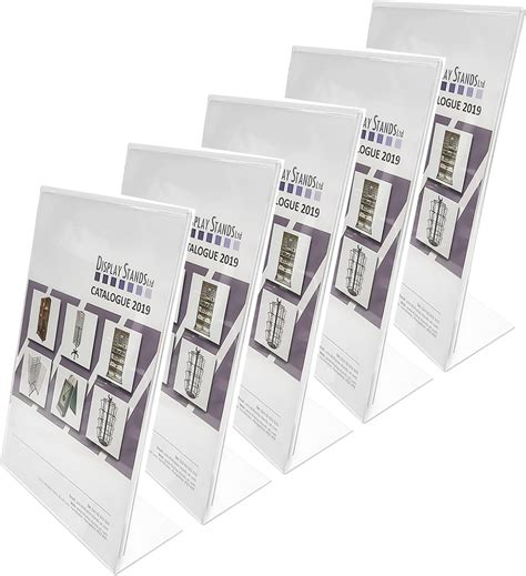 Display Stands A4 Acrylic Poster Menu Holder Single Sided Leaflet Made In The Uk Su4 5 Display Stands A4 Acrylic Poster Menu Holder Single Sided Leaflet Made In The Uk Su4 5