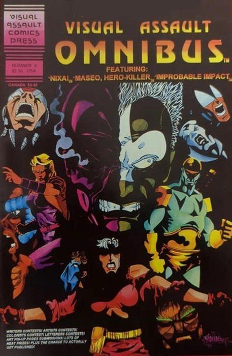 Visual Assault Omnibus 2 Visual Assault Comics Press Comic Book Value And Price Guide