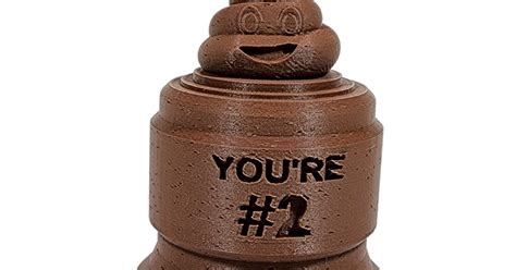 Number Two Poo By Bmatic Download Free Stl Model