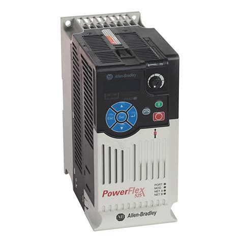 Powerflex 525 Ac Drive With Embedded Ethernet Ip And Safety 480 Vac 3 Phase 10 5 Amps 5 Hp