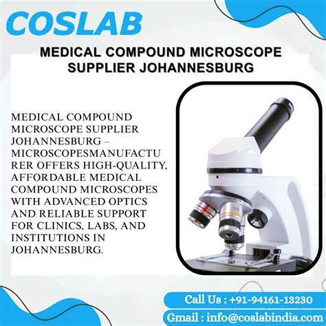 Medical Compound Microscope Supplier Johannesburgpdf