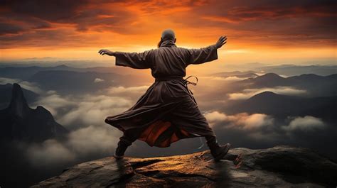 Premium Photo 3d Rendered Photo Of Ninja Monk Design