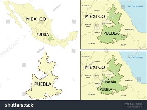 Mapa De Puebla Mexico Mapa De La Ciudad De Puebla