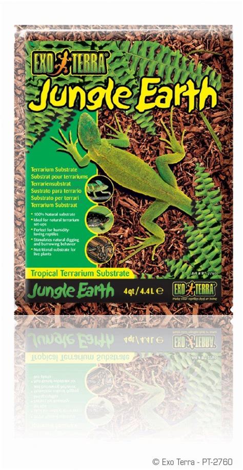 Exo Terra Jungle Earth Substrate 4 4 L 4 4 Litre Buy Now With Express International Delivery