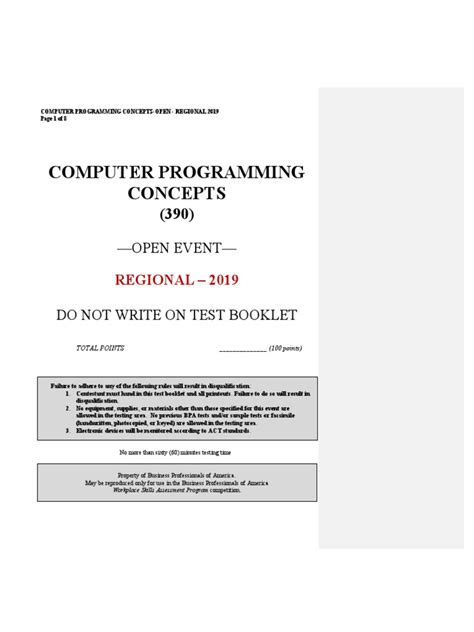 390 Computer Programming Concepts Open R 2019 Pdf