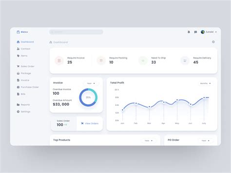 Purchase Order Table Ui Design Dashboard Analytics Design Learning