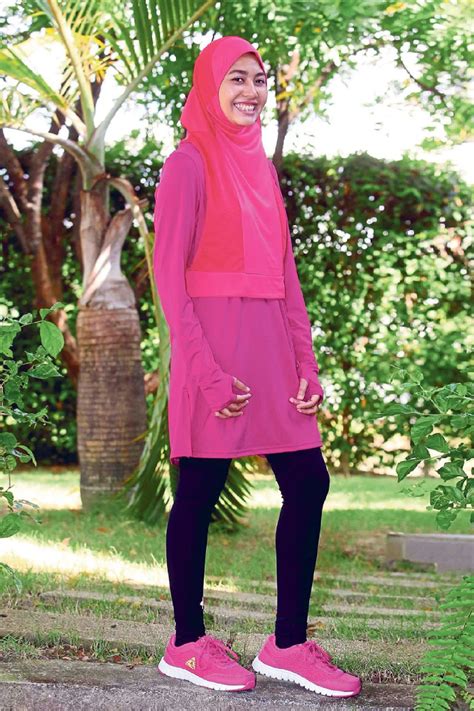 Outfit Hijab Olahraga Yang Kece Dan Sporty Abis Dzargon