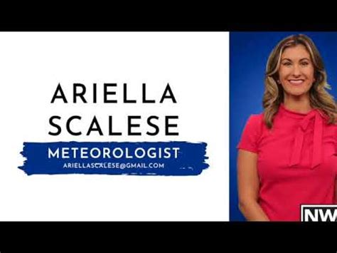 Meteorology Reel Summer 2022 Ariella Scalese Youtube