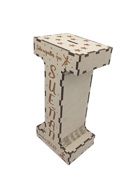 Hucha Letras Personal Wood Design