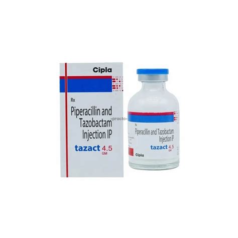 Piperacillin And Tazobactam Injections 4 5 G At ₹ 800 Vial In Nagpur Id 2854976270262
