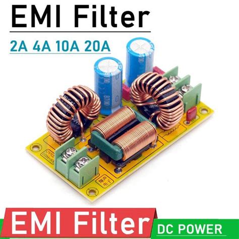 2a 4a 10a 20a Dc Lc Filter Emi Electromagnetic Interference Filter Emc Fcc High Frequency Power