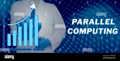Conceptual Caption Parallel Computing Word Written On Simultaneous