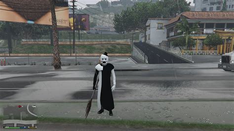 Terrifier Art The Clown V2 0 Gta 5 Mod