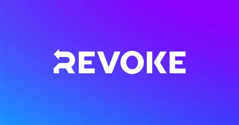 Why Revoke Revoke