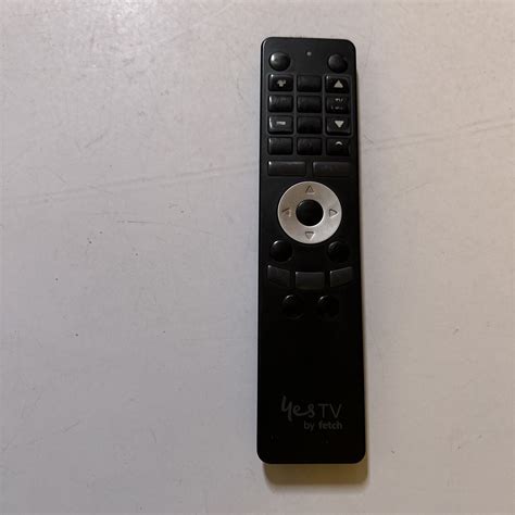 Optus Yes Tv By Fetch Remote Control Button Ink Is Faded Retro Unit
