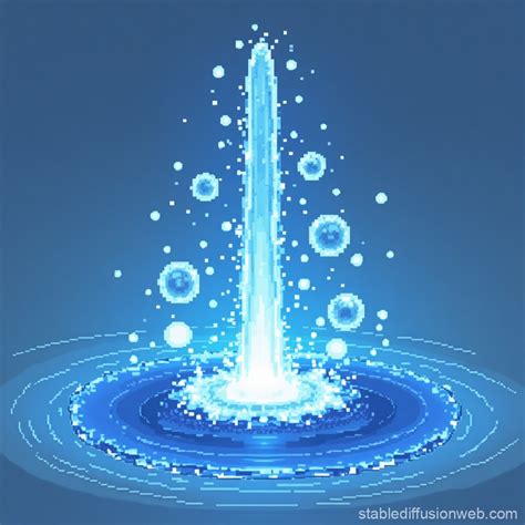 Pixel Art Water Projectile Sprite Sheet Stable Diffusion Online