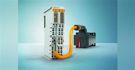Motion Control Beckhoff Terminals Slash Servo Footprint Control Design