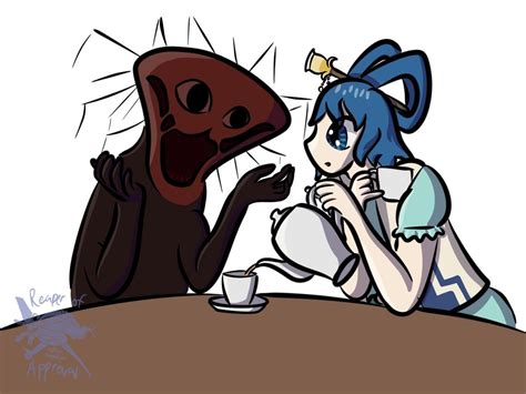 Friend Keeps Saying The Boiled One And Seiga Kaku Would Be Besties So I Decided To Draw It R