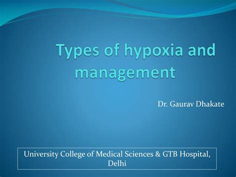 Ppt Types Of Hypoxia And Management Powerpoint Presentation Free