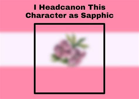I Headcanon This Character As Sapphic 2 By Kimmiearts On Deviantart