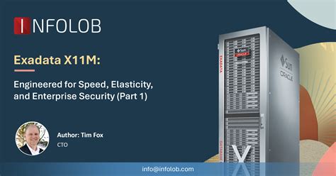 Exadata X11m Engineered For Speed Elasticity And Enterprise Security Part 1 Infolob Global