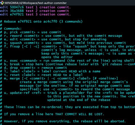 How To Change Author And Committer Info For Multiple Git Commits