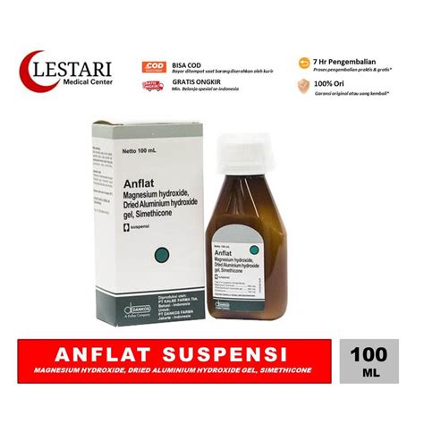 Jual Anflat Sirup 100ml [ 1 Botol ] Shopee Indonesia