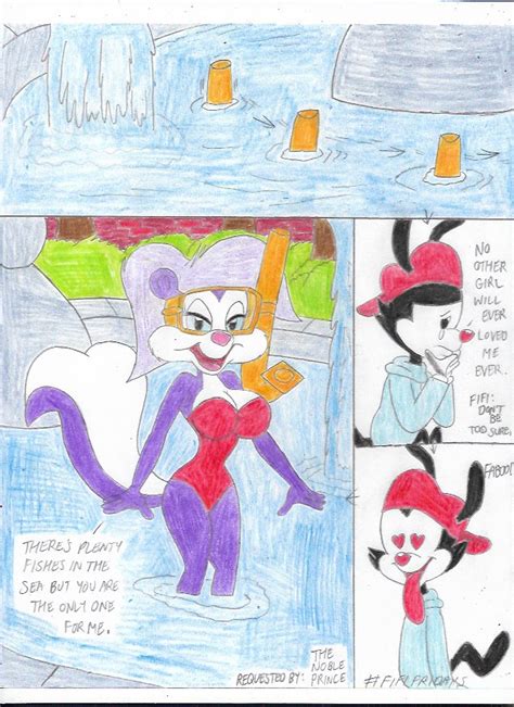 When Wakko Meets Fifi By Shrekrulez On Deviantart