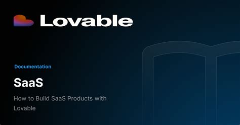 saas lovable documentation