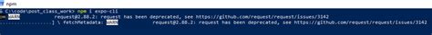 Cant Install Expo Cli On Windows Cmd Powershell And Wsl · Issue 1649
