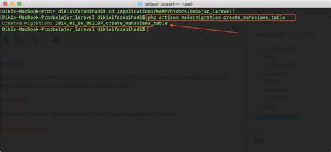 Tutorial Laravel 19 Migration Laravel Malas Ngoding