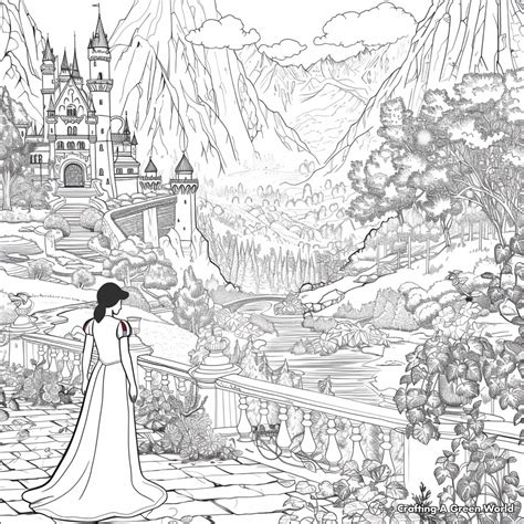 Snow White Coloring Pages Free And Printable