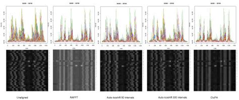 Spectral Plots And Grey Scale Plots Of The Large And Dense Region