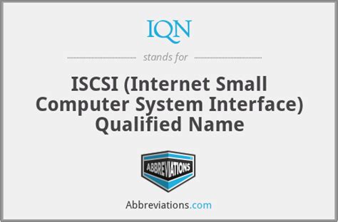 What Does IQN Stand For