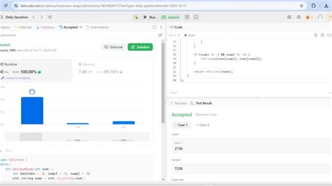 100daysofcodingchallenge Drgvishwanathan Leetcode Codingjourney Anusha Gupta