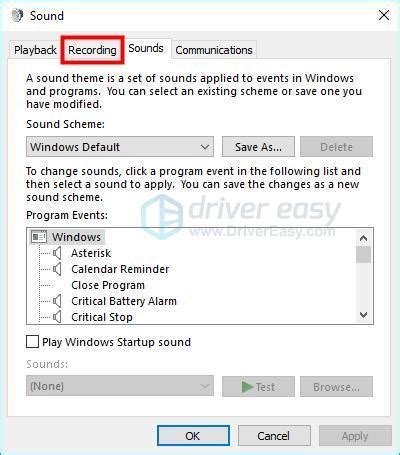 Test Microphone Windows Step By Step Driver Easy