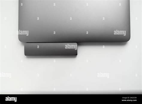 The USB Adapter Under The Type C Connector For Laptop Multiport Station For Laptop With