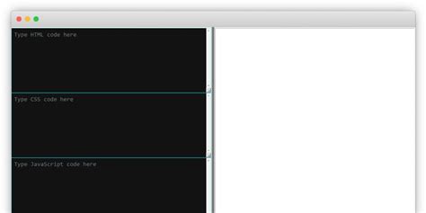 create your own live web editor using html css and javascript r devto