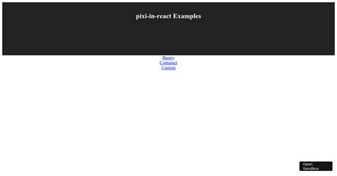 React Pixi Plot Example Forked Codesandbox React Pixi Plot Example Forked Codesandbox