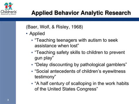 Ppt Clinical Applications For Applied Behavior Analysis Powerpoint Presentation Id 2950932