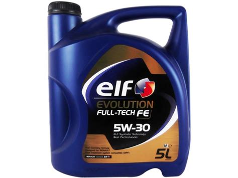 ELF motorno olje Evolution Fulltech Fe 5W30 5L | Motorna olja za vozila