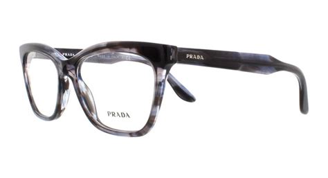 Prada Pr 24sv Ueq 1o1 Blue Womens Vpr 24s Eyeglasses Size 53 Eyeglass