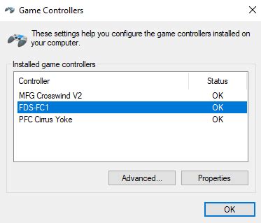 FSUIPC6 Will Not Recognize Assign Axis Resolved FSUIPC Support Pete Dowson Modules The