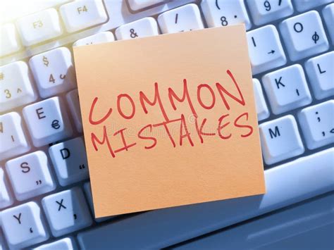 Conceptual Caption Common Mistakes Internet Concept Actions That Are