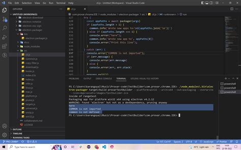 Electron Package Build Is Failing After The Latest Release Issue Electron
