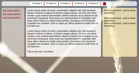Responsive Fluid Multi Column Layouts With A Responsive Horizontal