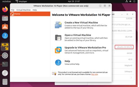How To Install Vmware Workstation Player On Ubuntu 2004 Hosting 100