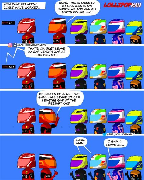 Pin van RR3 Davis op Lollipopman (F1 Comics) in 2022