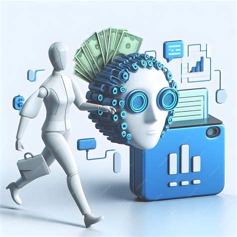 Ai Finance Assistant And Expense Tracker Concept With 3d Icon Ideal For